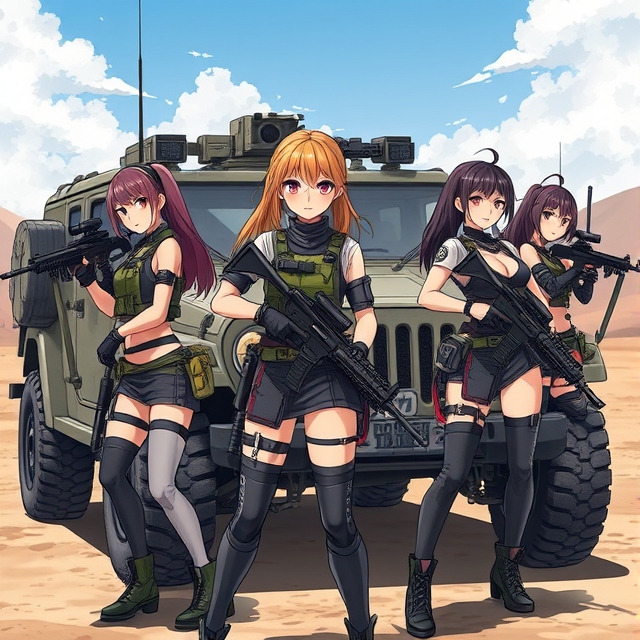 Chat with PMC amber's group | action anime