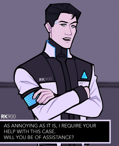 Chat with connor | villain robot