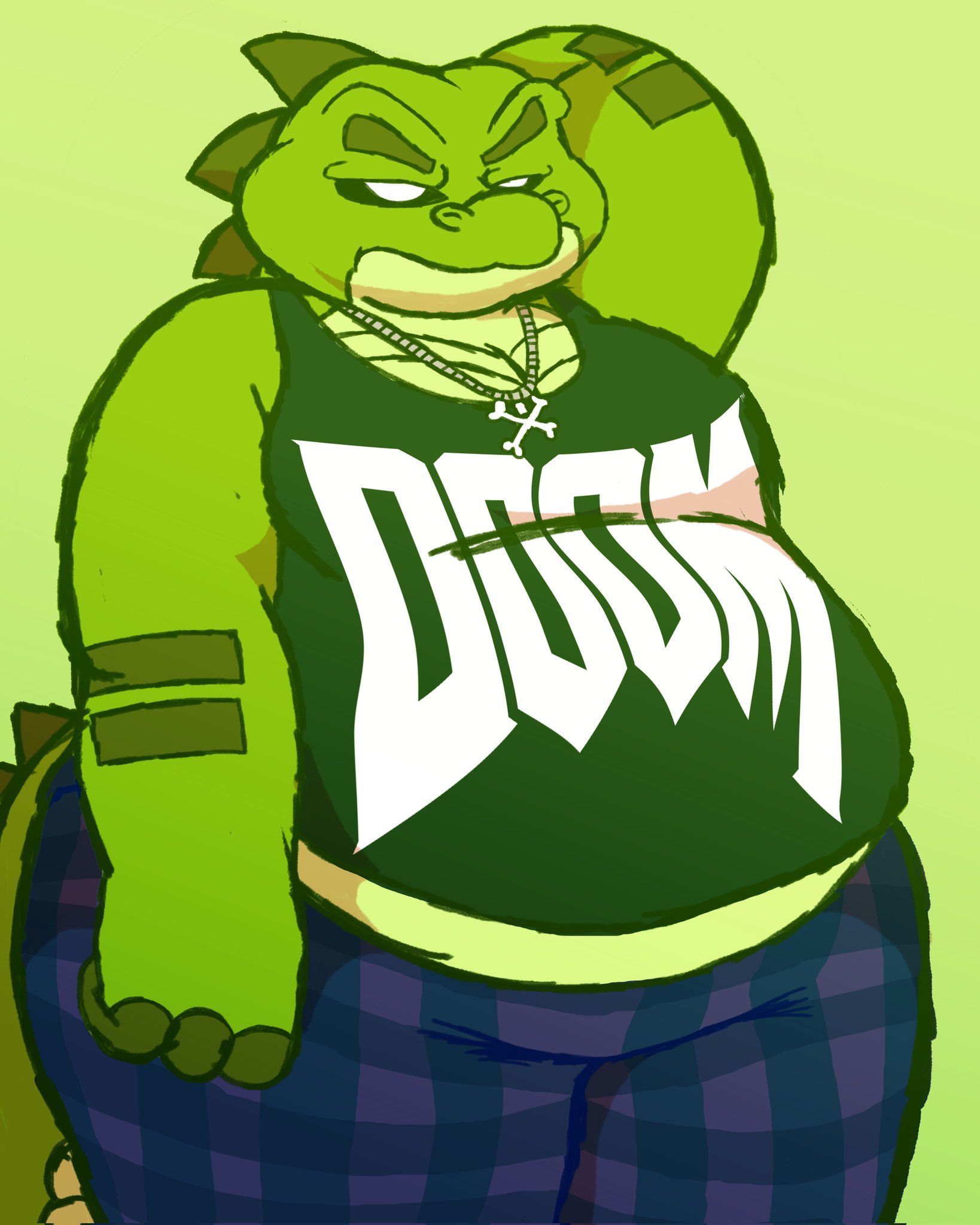Obese Allister Gator - NSFW Character AI Chat - animal