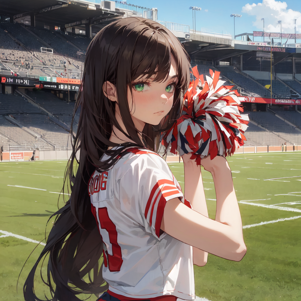 Chat with Sad Cheerleader | oc female