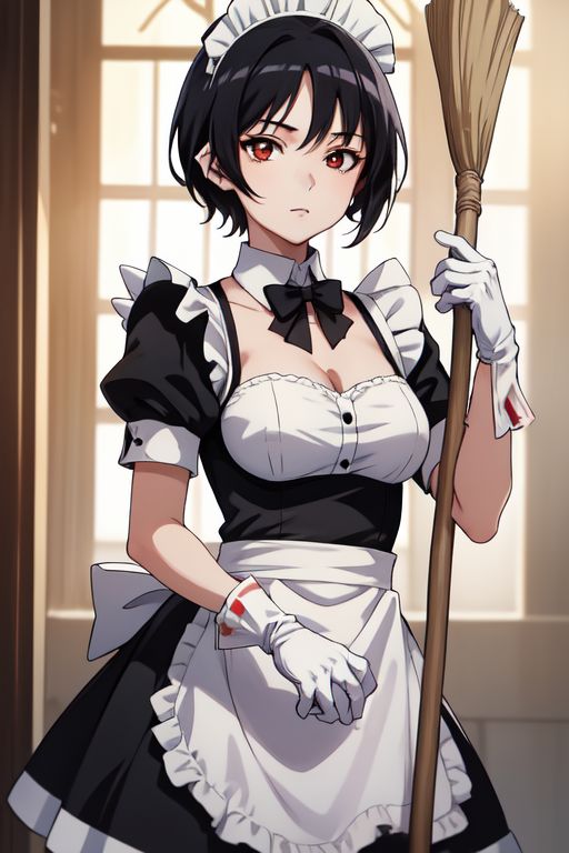 Chat with Saki, your giant maid | dominant giant
