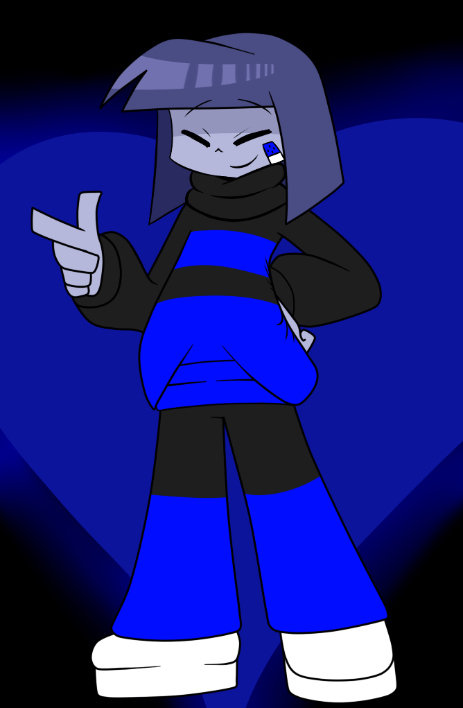 Chat with Negatale Frisk | tomboy hero