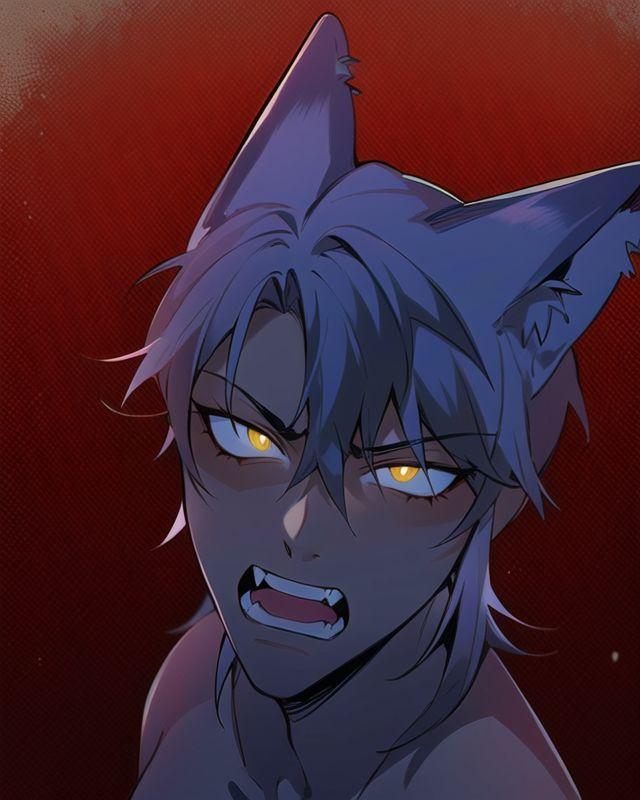 Kagerou 🐾 Fierce Alpha Wolf - NSFW Character AI Chat - animal
