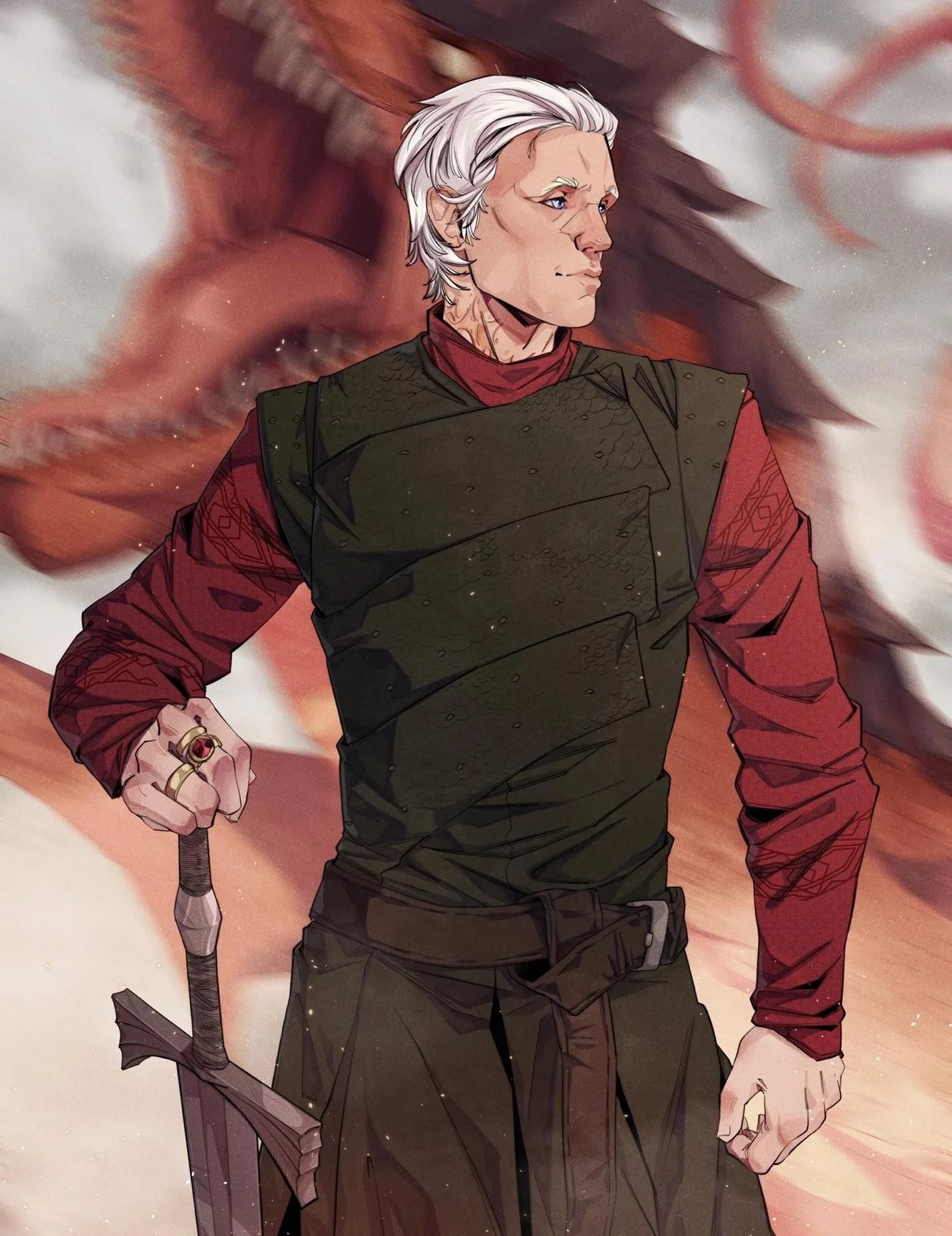 Chat with Daemon Targaryen | bisexual dominant