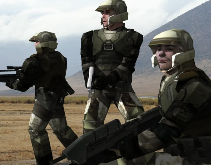 Chat with 3 UNSC Marines | game fictional