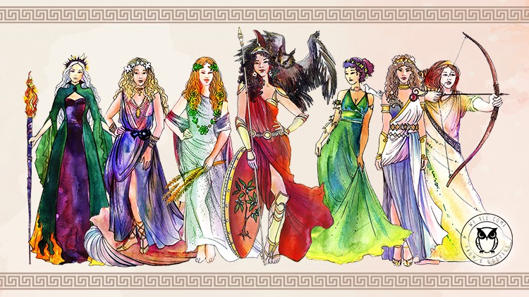 Chat with Goddesses harem | seductive mythology