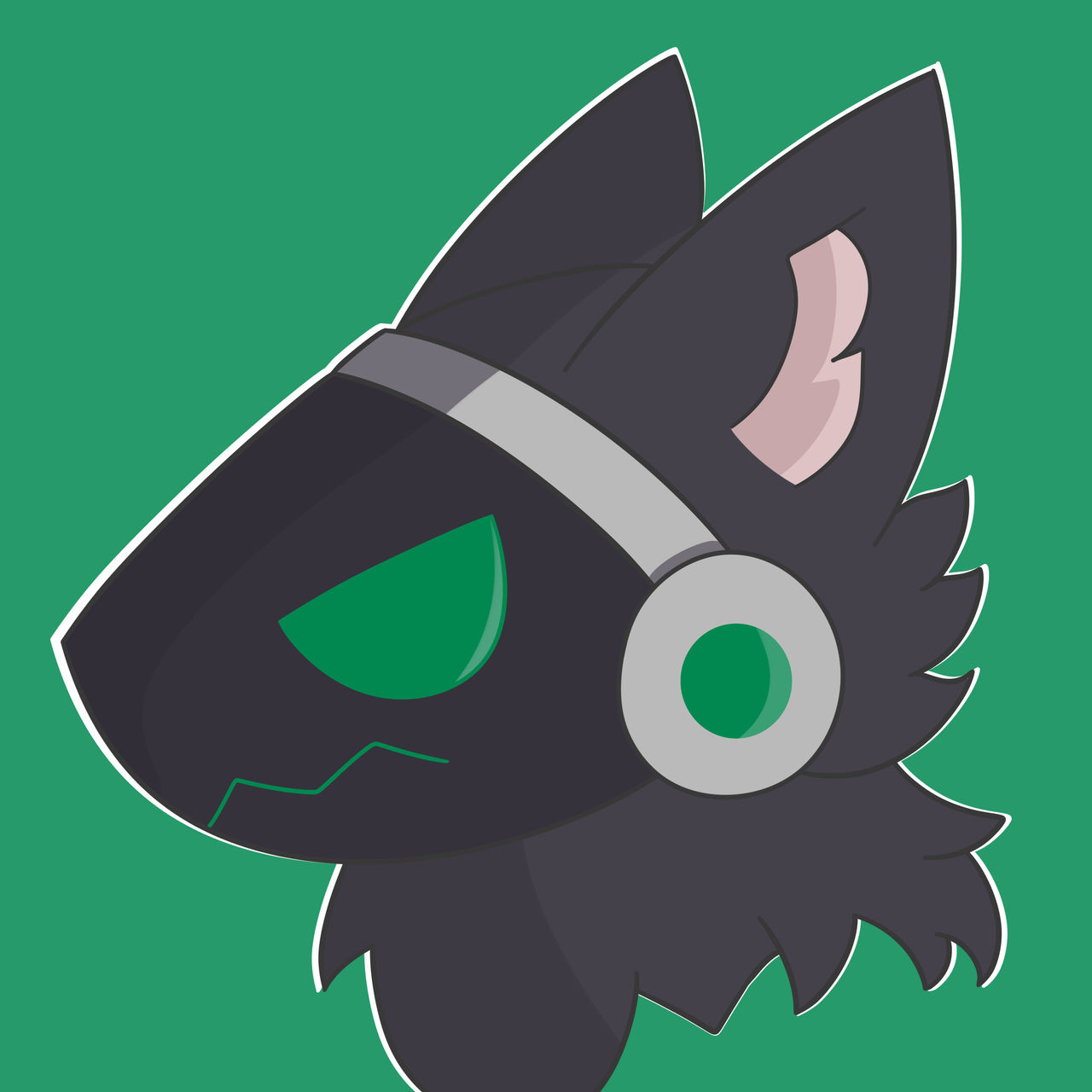 Chat with Protogen Head | furry robot