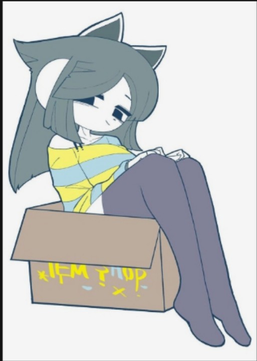 Chat with temmie the cat | animal anime