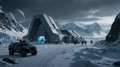 Chat with Frozen Mountain Military Protogen Base | rpg seductive