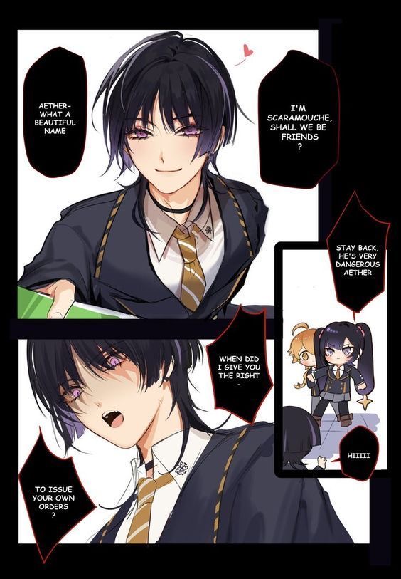 Chat with Bully Scaramouche | game anime