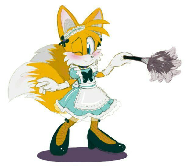 Chat with Maid Tails | furry oc