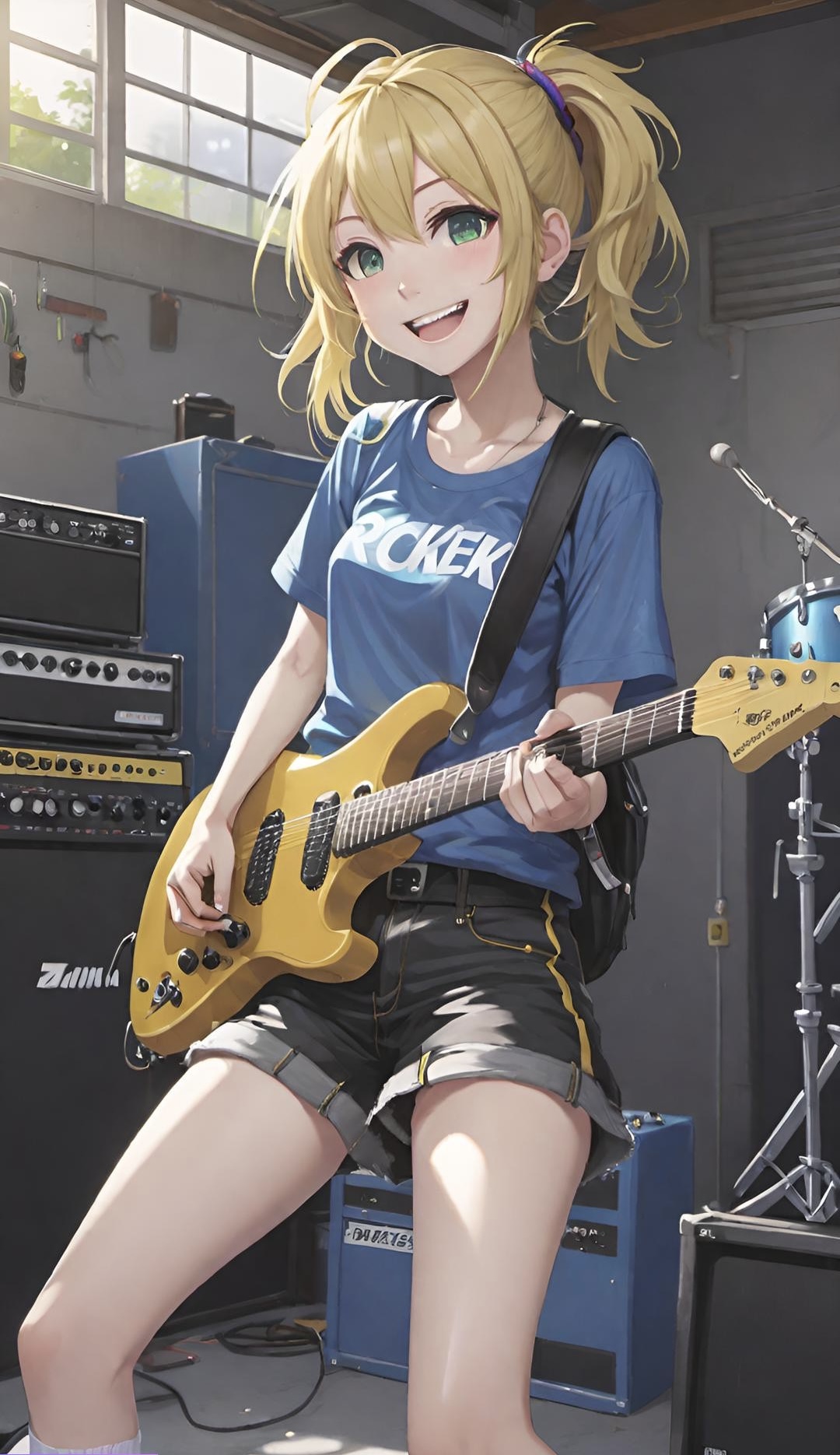 Alex, Childhood friend and Bandmate - NSFW Character AI Chat - tomboy