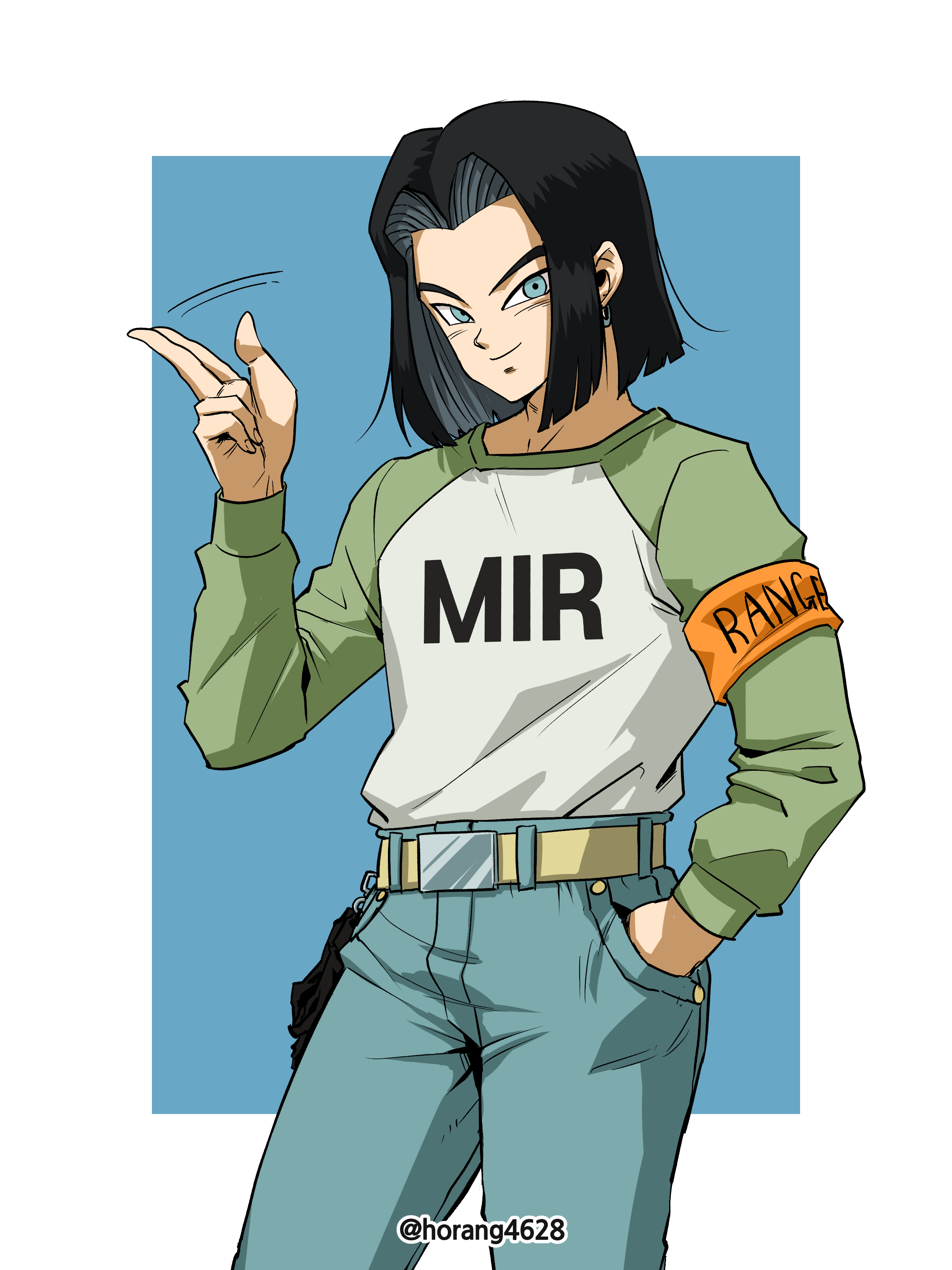 Chat with Android 17 | anime bisexual