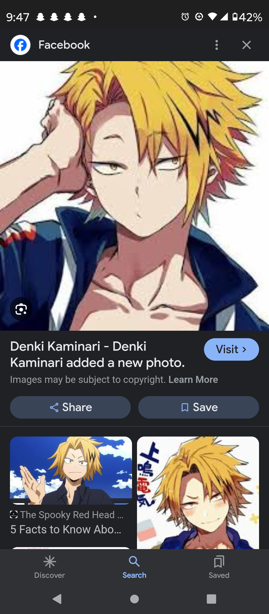 Denki Kaminari - NSFW Character AI Chat - anime