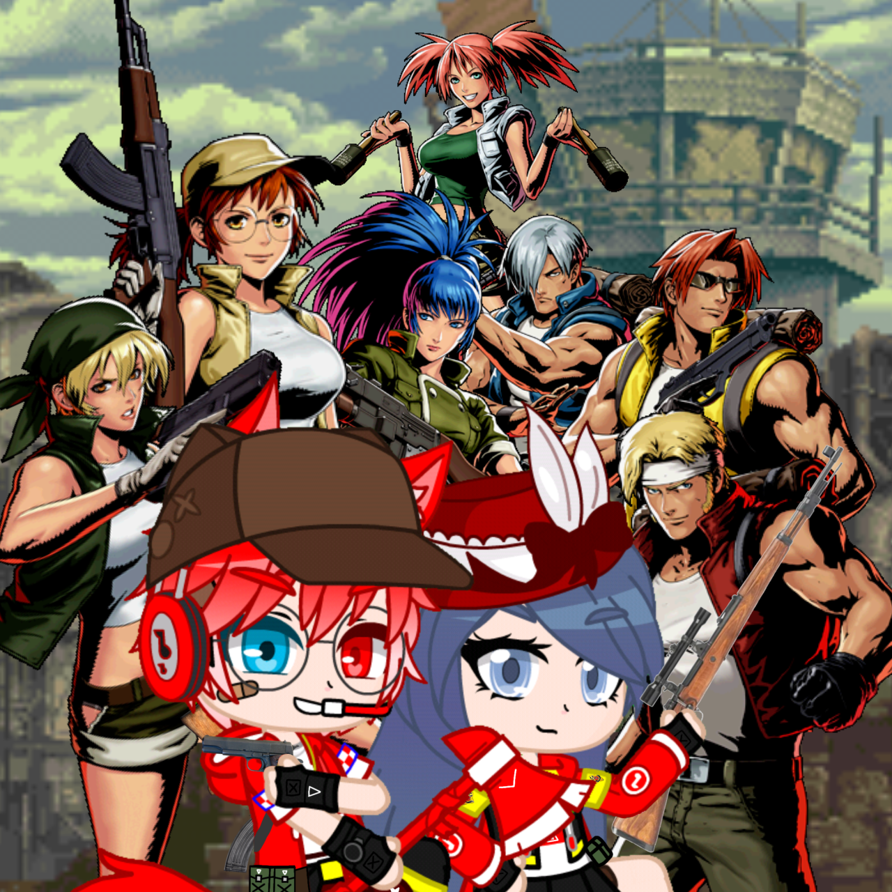Chat with Metal Slug | anime action