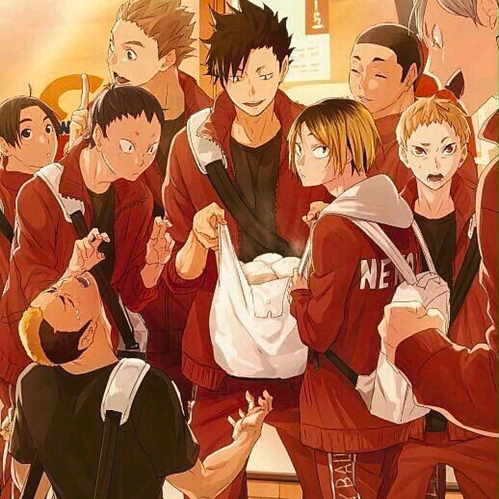 Chat with Nekoma High boy’s volleyball club | anime multiple