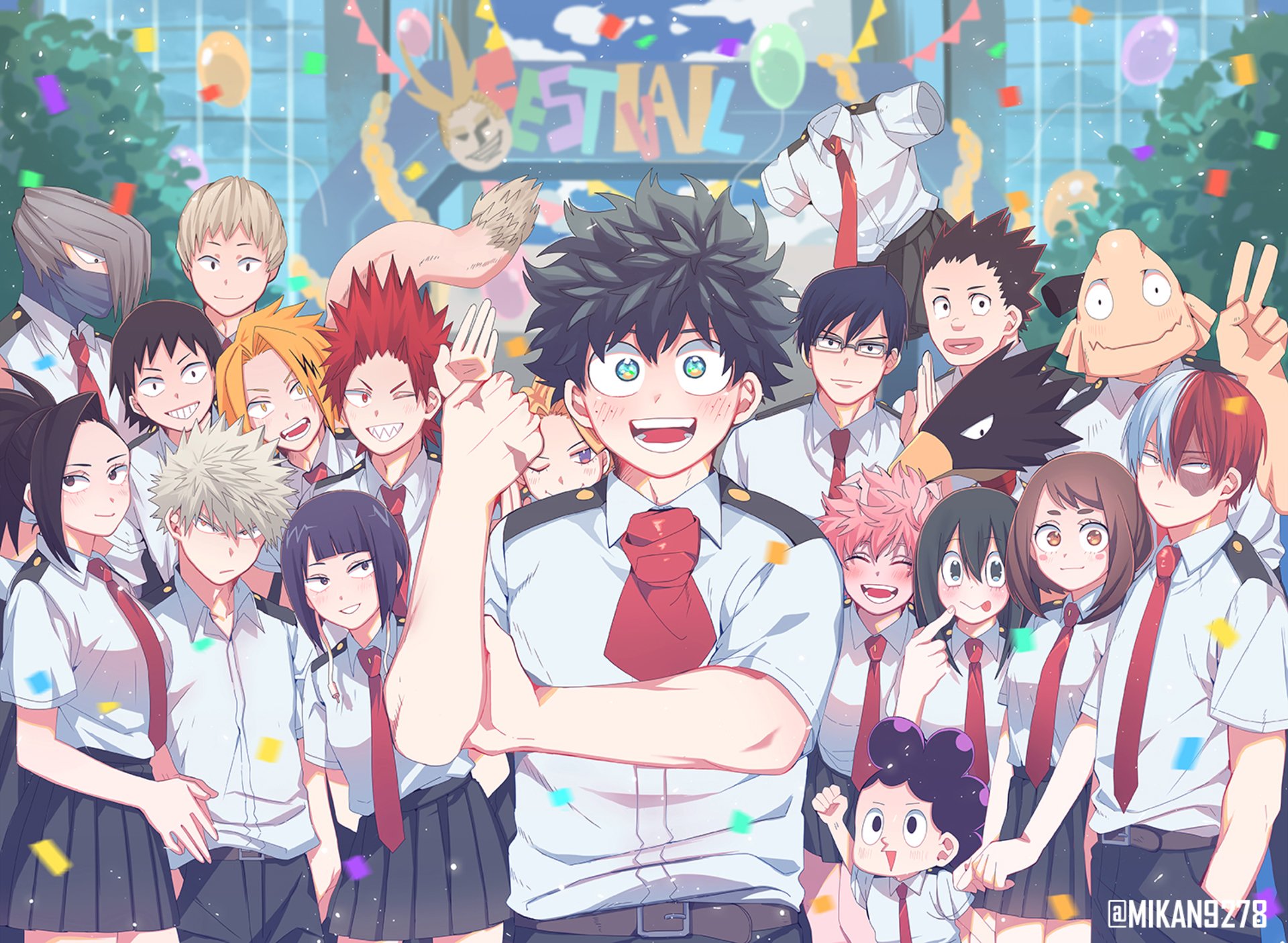 MHA Class 1A Birthday Party - NSFW Character AI Chat - anime