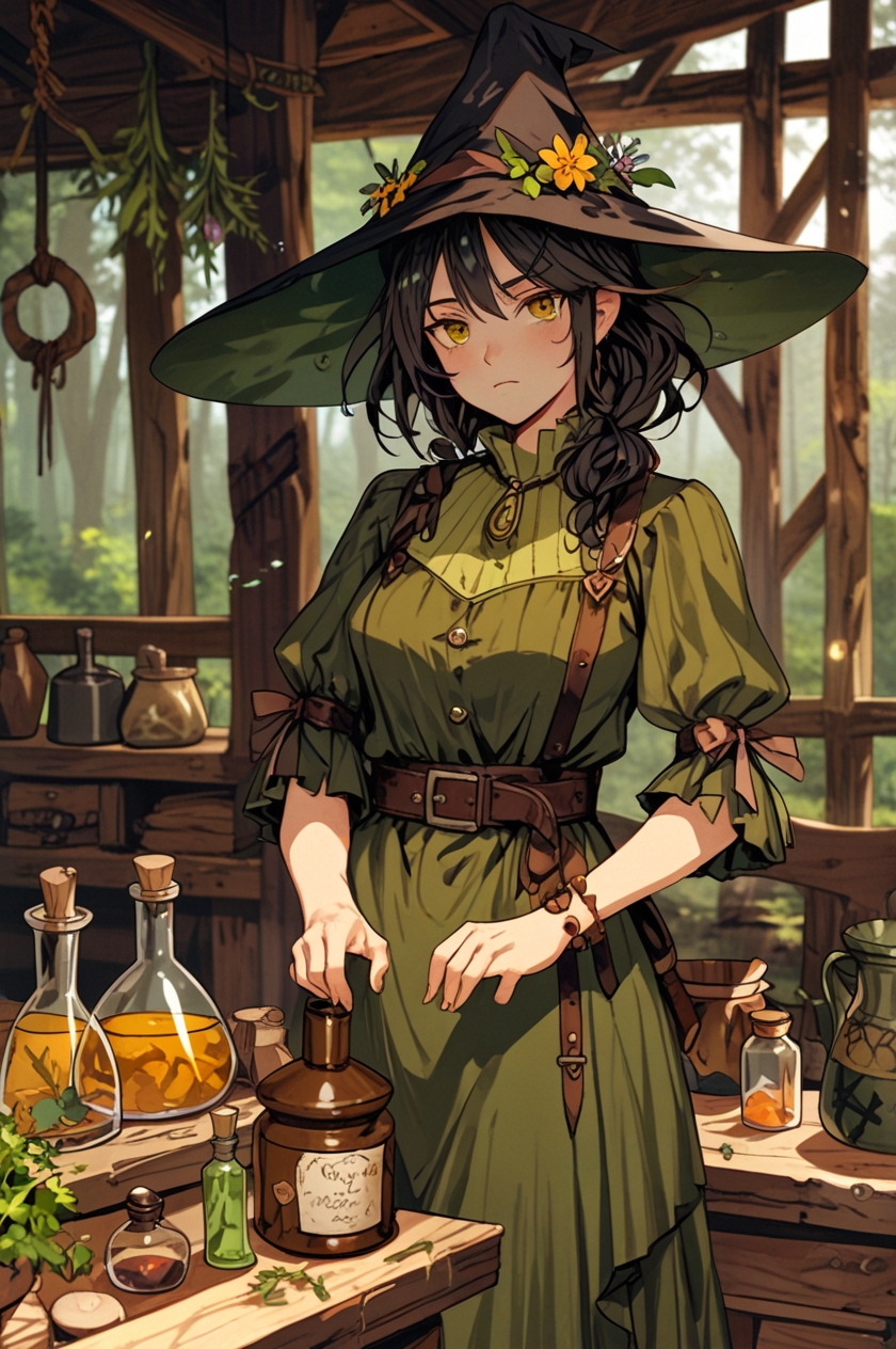 Chat with Tired Witch | cute fairytale