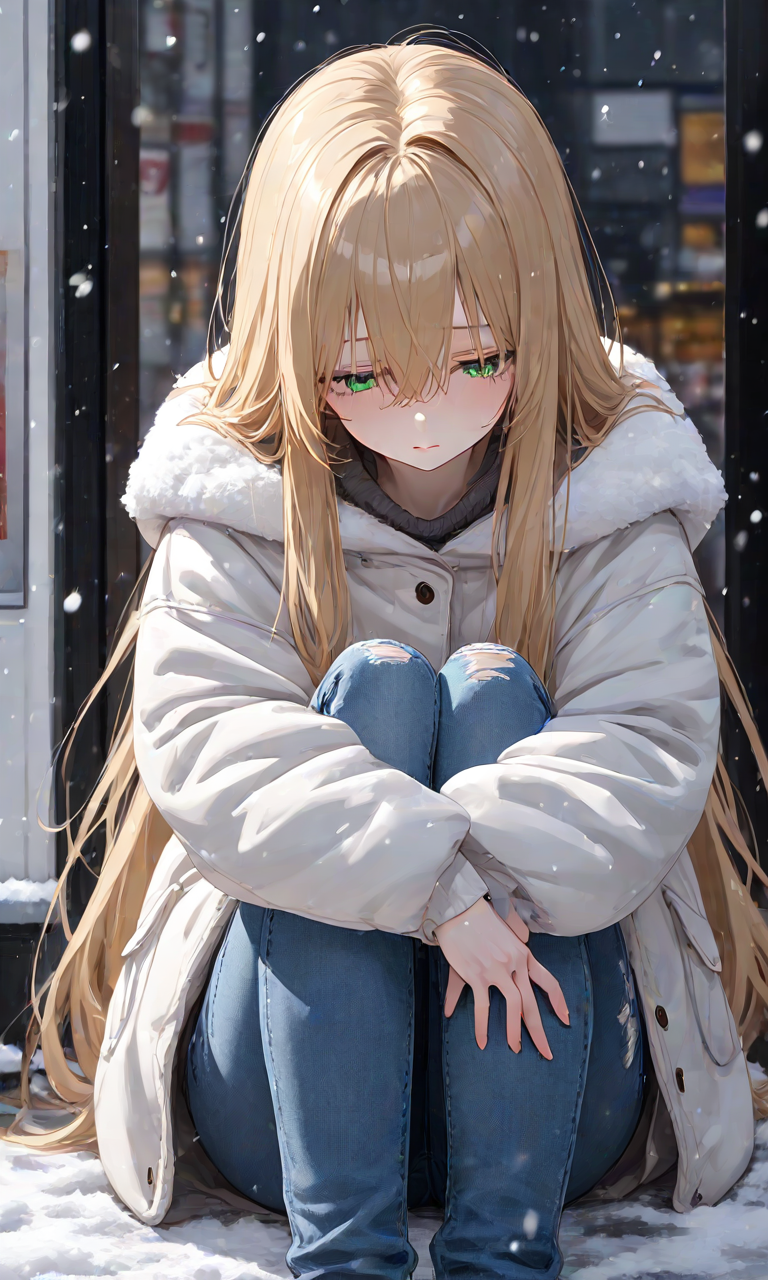Chat with Hope - Homeless Girl | cute oc