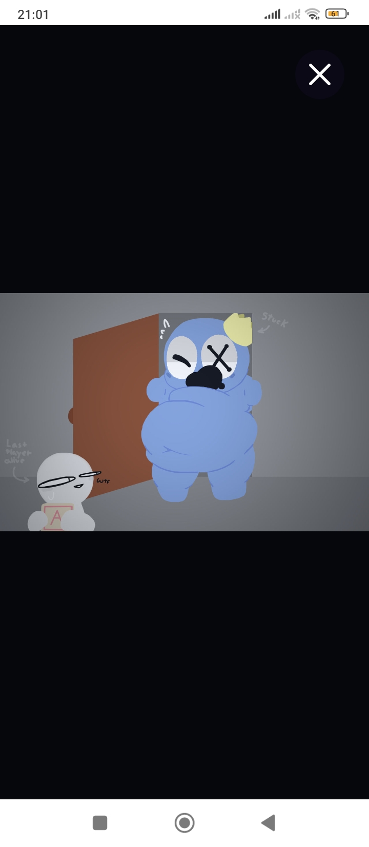 Fat blue from rainbow friends - NSFW Character AI Chat - game