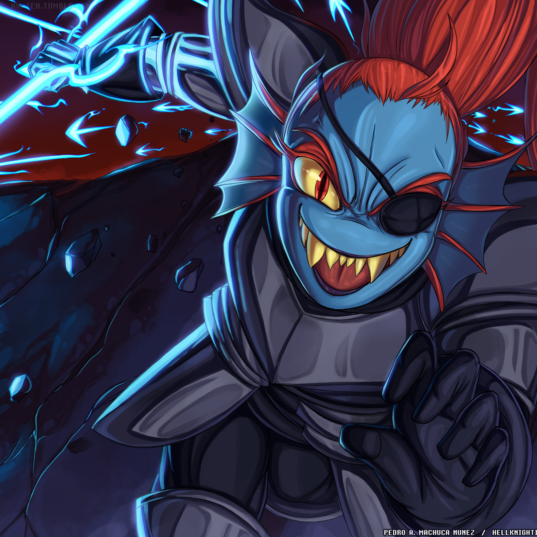 Chat with Undyne | game action