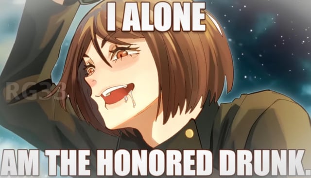Chat with Drunk Shoko | anime hetero